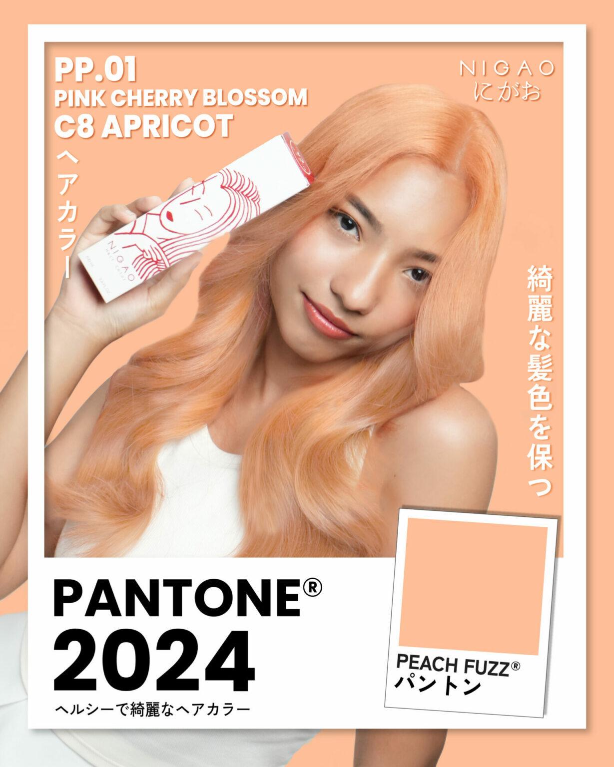 ชวนทำสีผมตามเทรนด์ PANTONE 2024 - NIGAO